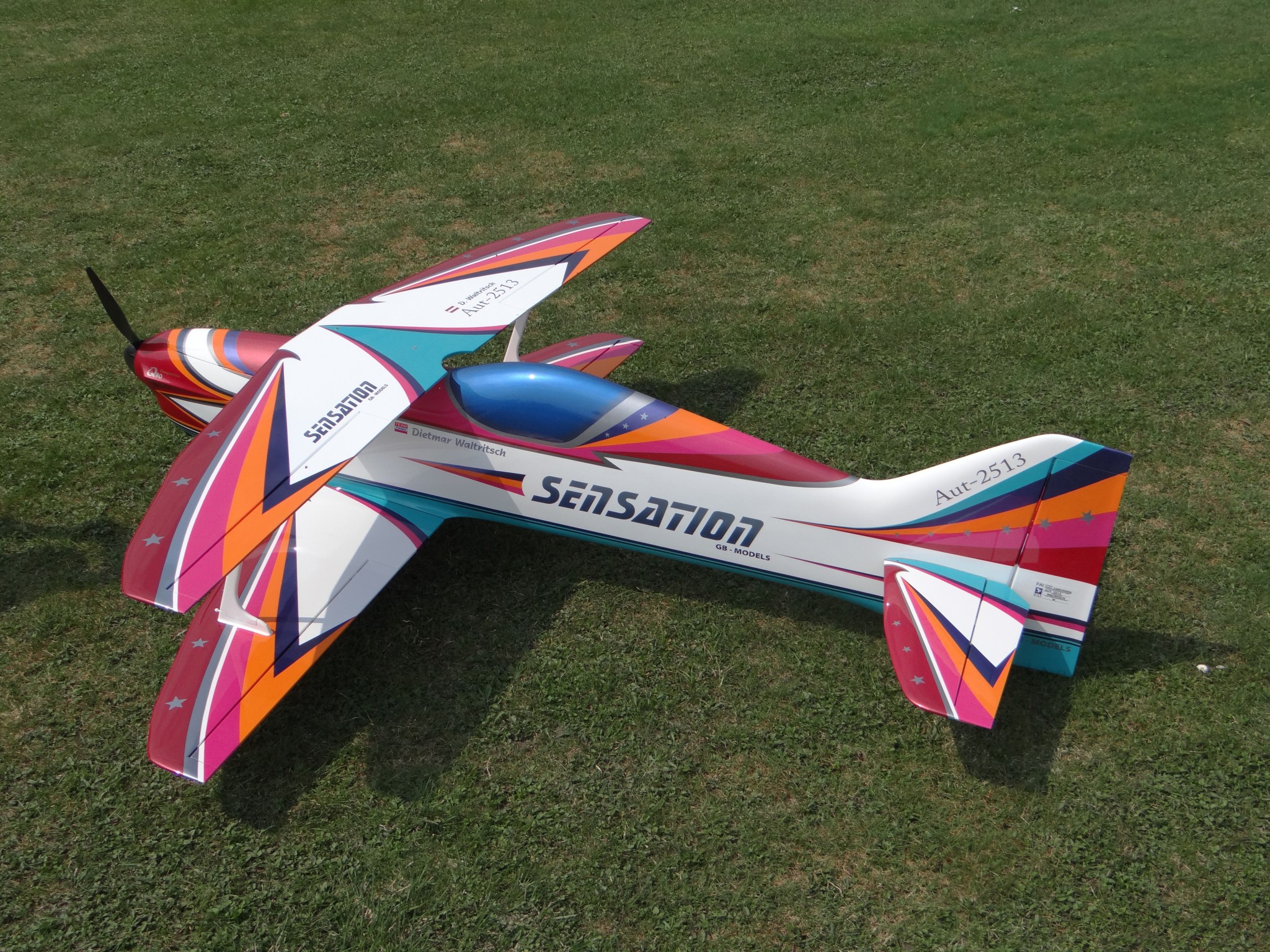 Das F3A - Modell der Extraklasse - Die SENSATION 2015 von Gernot ...