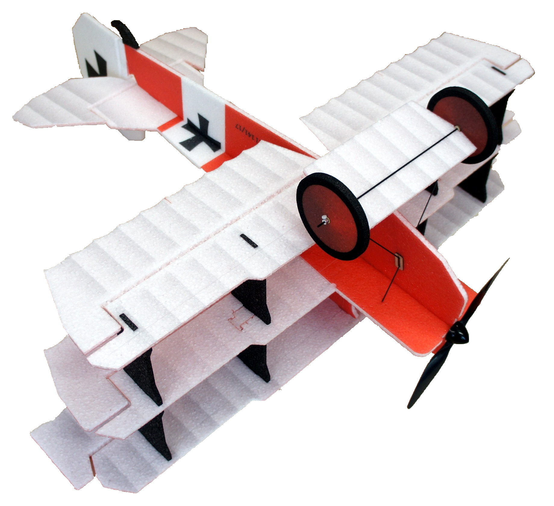 RC Factory DR1 Fokker - Der Dreidecker für Indoor! - HEPF Modellbau