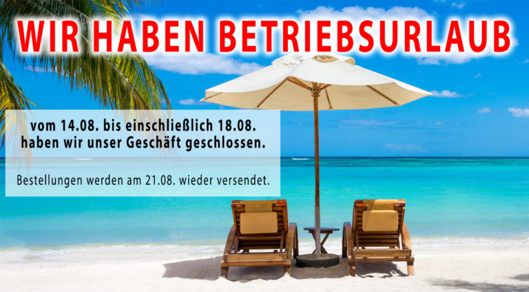 Betriebsurlaub 2017 - HEPF Modellbau