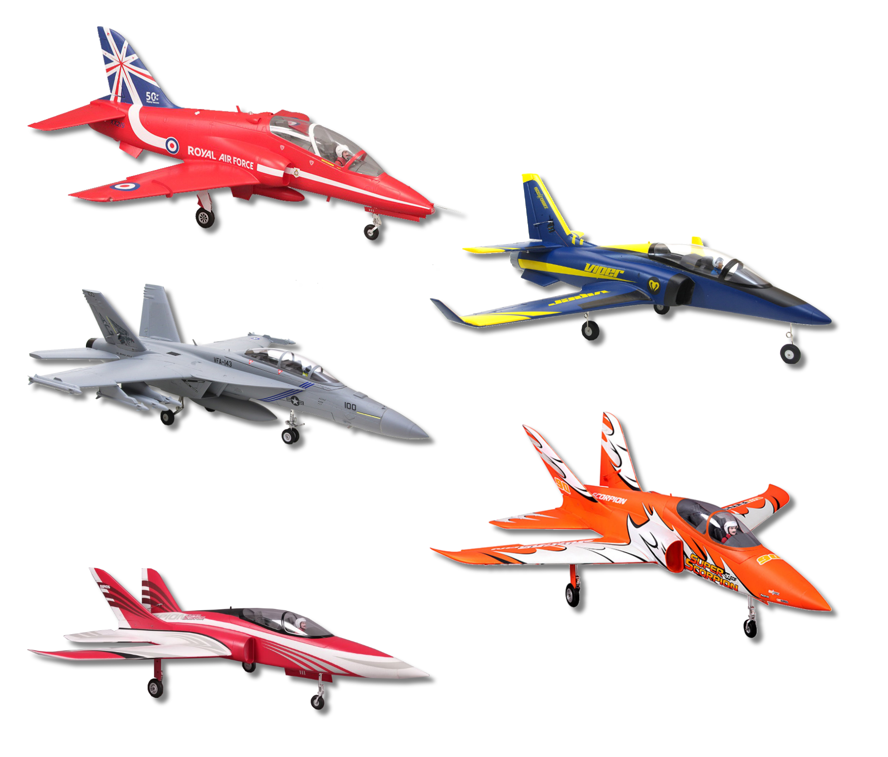 NEU & Exkulsiv - FMS JETS bei HEPF - HEPF Modellbau