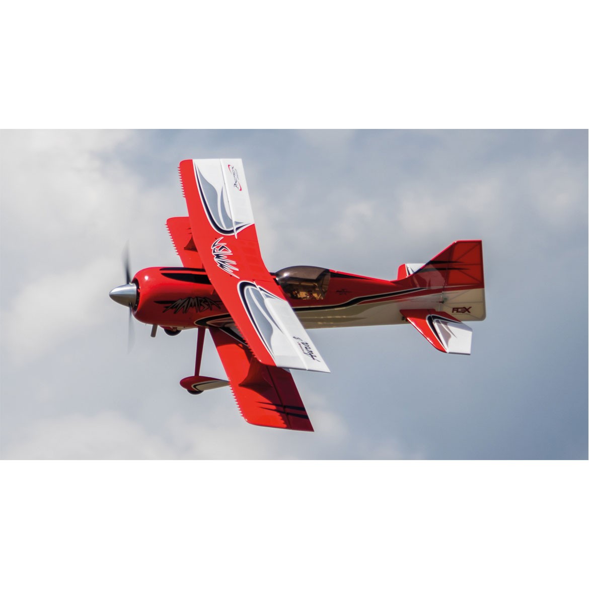 Premier Aircraft MAMBA 70CC ARF Doppeldecker rot - HEPF Modellbau